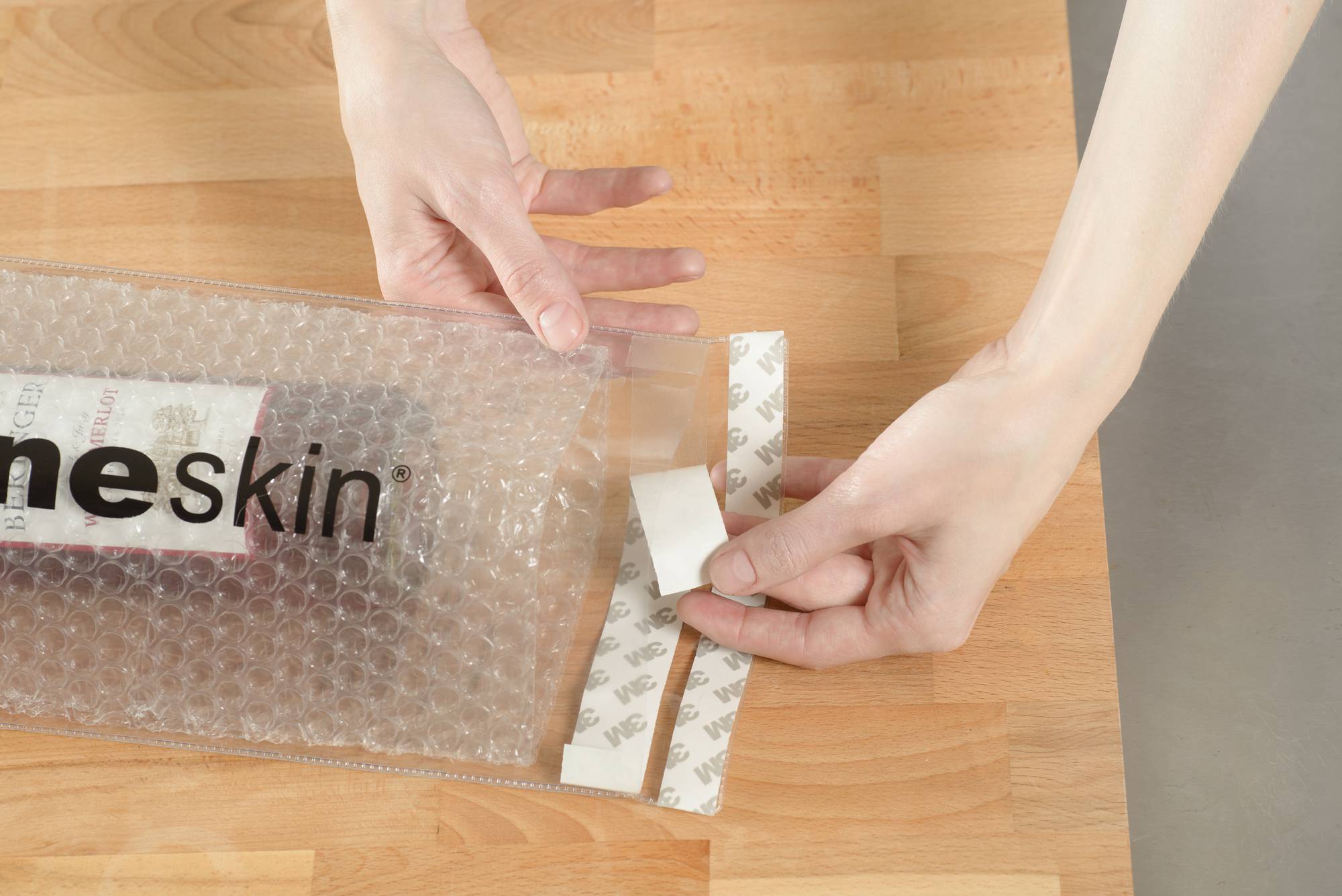 SmarterTravel.com: WineSkin recommendation - WineSkin Bottle Transport Bag