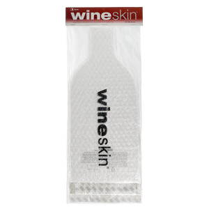WineSkin Basics Single-Use 3-Pack - WineSkin Bottle Transport Bag