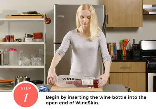 How Does WineSkin Work? - WineSkin Bottle Transport Bag
